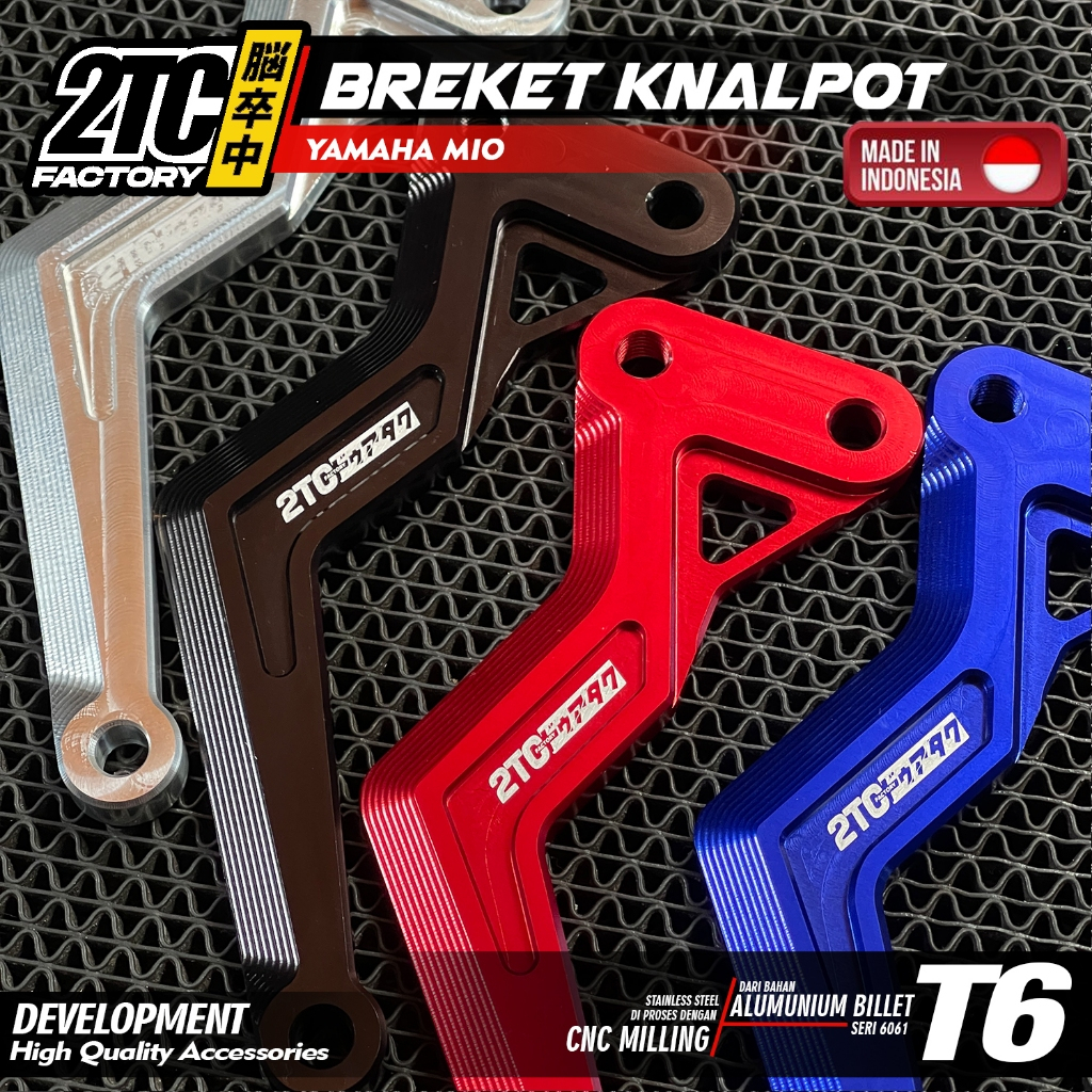 Jual BREKET KNALPOT MIO KARBU MIO SPORTY CNC PNP KNALPOT ORIGINAL ...