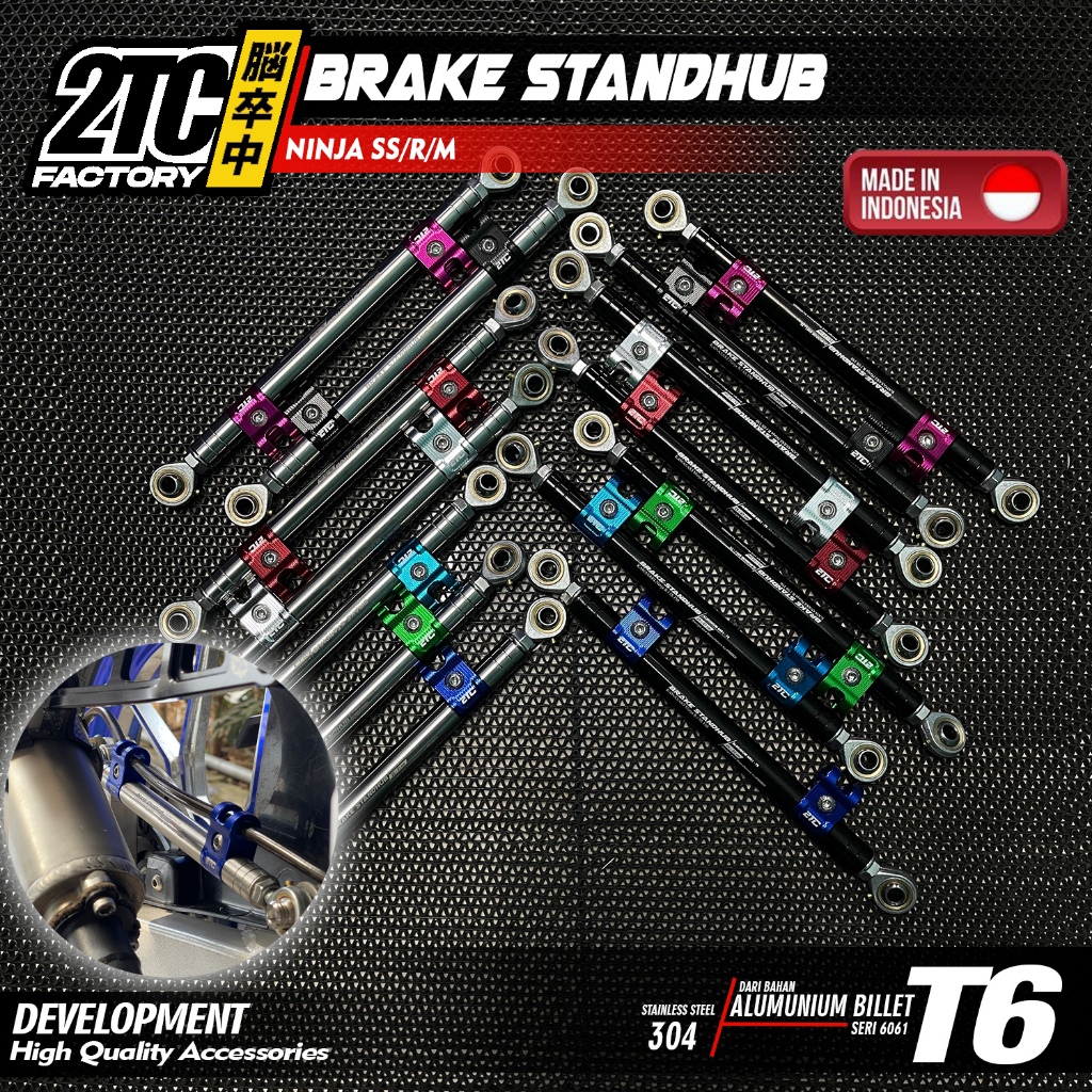 Jual BRAKE STANDHUB PENAHAN REM BELAKANG NINJA SS R M 2TC FACTORY 2TC ...