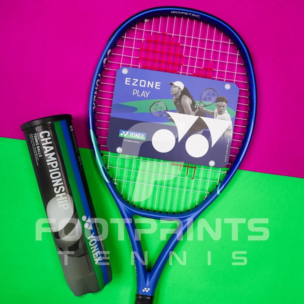 Jual Raket Tenis Yonex Ezone Play Blast Blue 2025 Tennis Racket 265 gr ...