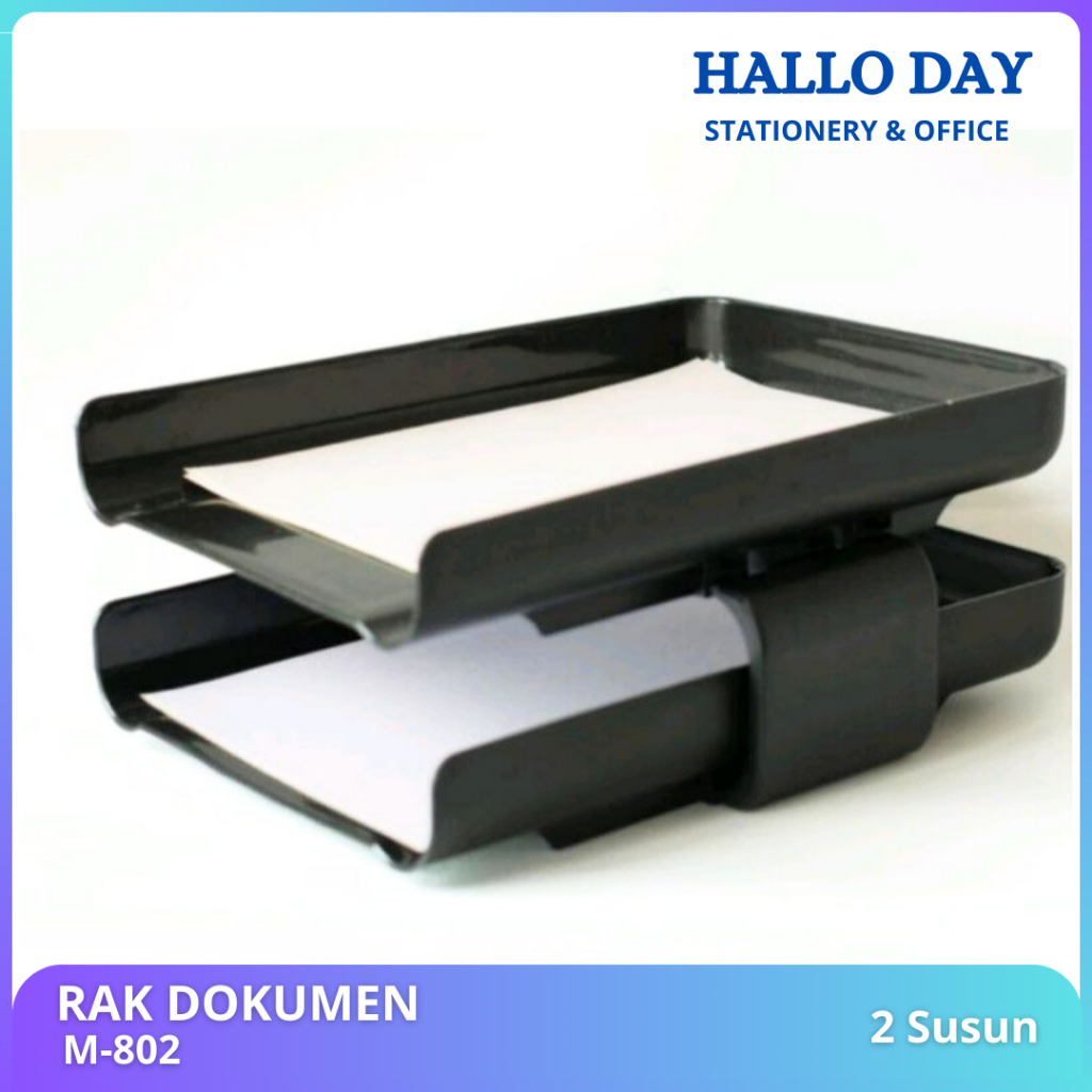 Jual Executive Tray Rak 2 Susun/Laci/Dokumen/Kertas/Meja/Organizer ...