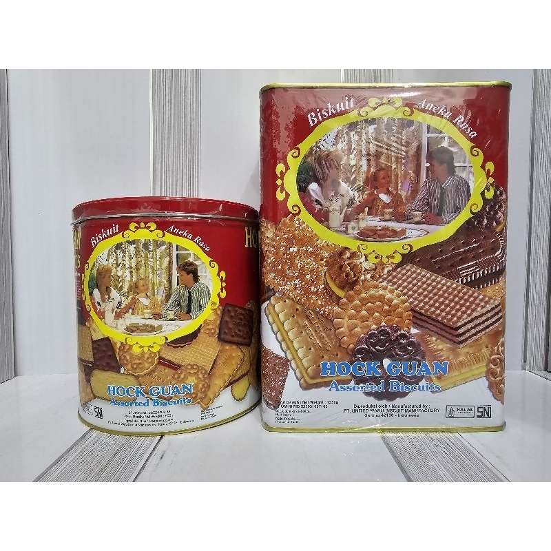 Jual Hock Guan Assorted Biscuits Kaleng 650g / 1350g | Shopee Indonesia