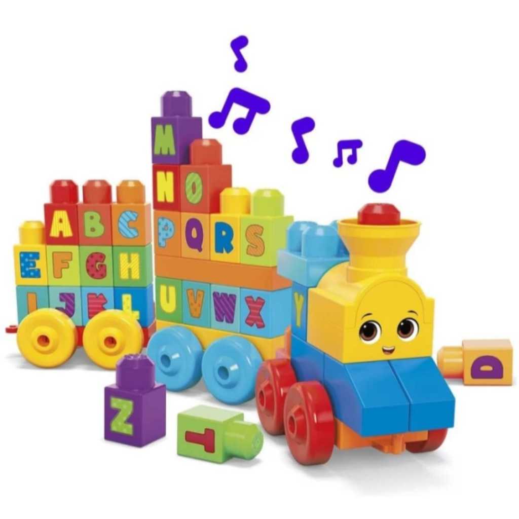 Jual MEGA BLOKS FWK22 Fisher-Price ABC Blocks Building Toy, ABC Musical ...