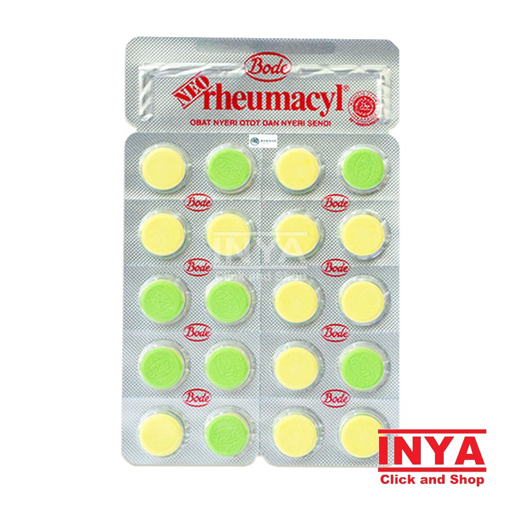 Jual NEO RHEUMACYL BODE 20 Tablet Lapis Dua BLISTER - Obat Nyeri Otot ...