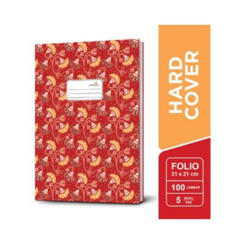 Jual Buku Folio Hard Cover / Hardcover Paperline / Okey Isi 100 Lembar | Shopee Indonesia