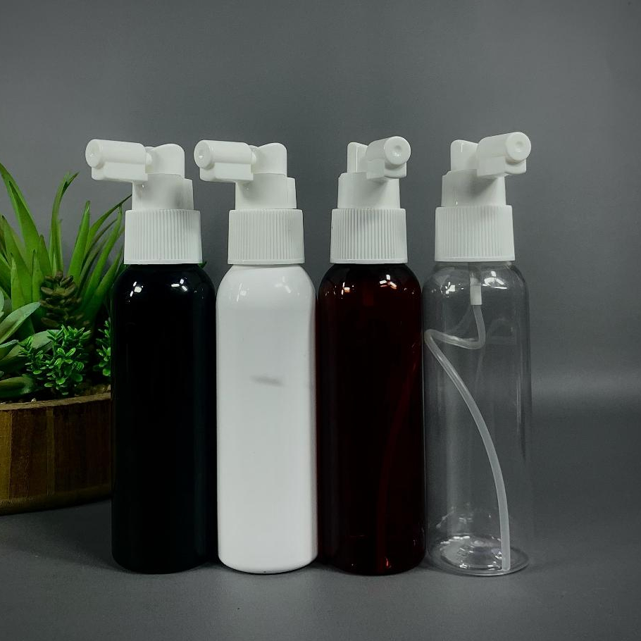 Jual Botol Spray 100 ML / Botol Pet 100 ML - Tutup Spray Long Nozzle Putih | Shopee Indonesia