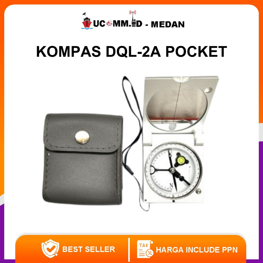Jual Kompas Dql 2A Pocket Penunjuk Arah Compass DQL-2A Alat Survey ...