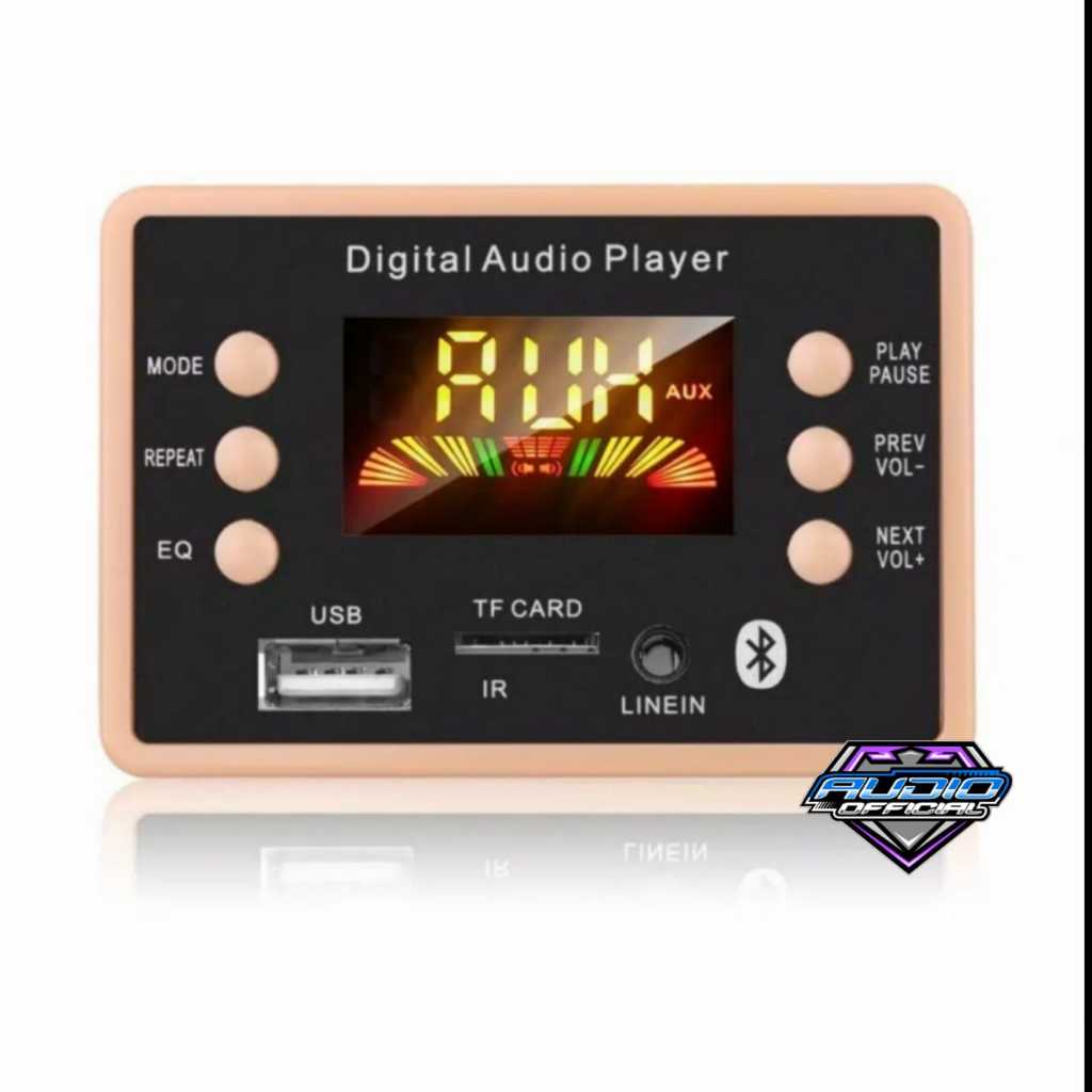 Jual Modul MP3 Player Bluetooth Versi 5.0 (USB TFT FM Radio D101BT ...