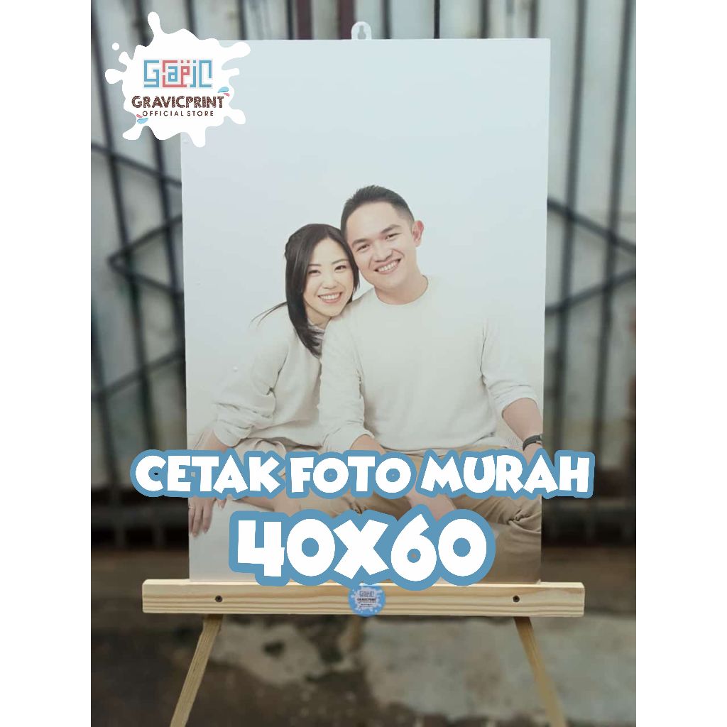 Jual CETAK FOTO (40x60) + BINGKAI MDF 6MM | HIASAN DINDING | PHOTOWALL ...