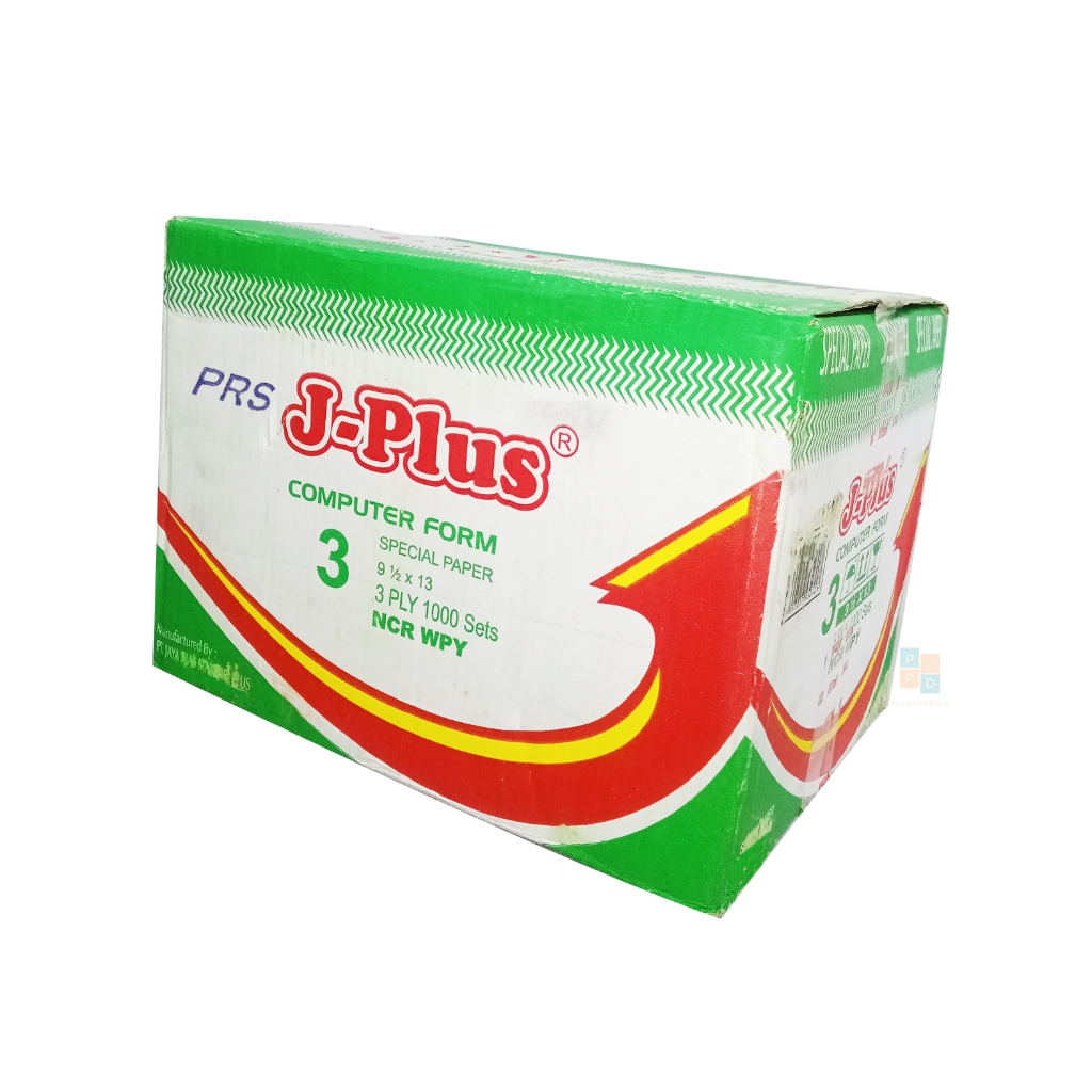 Jual J-PLUS - Continuous Form - Kertas Komputer CF 91/2 x 13/2 3 Ply ...