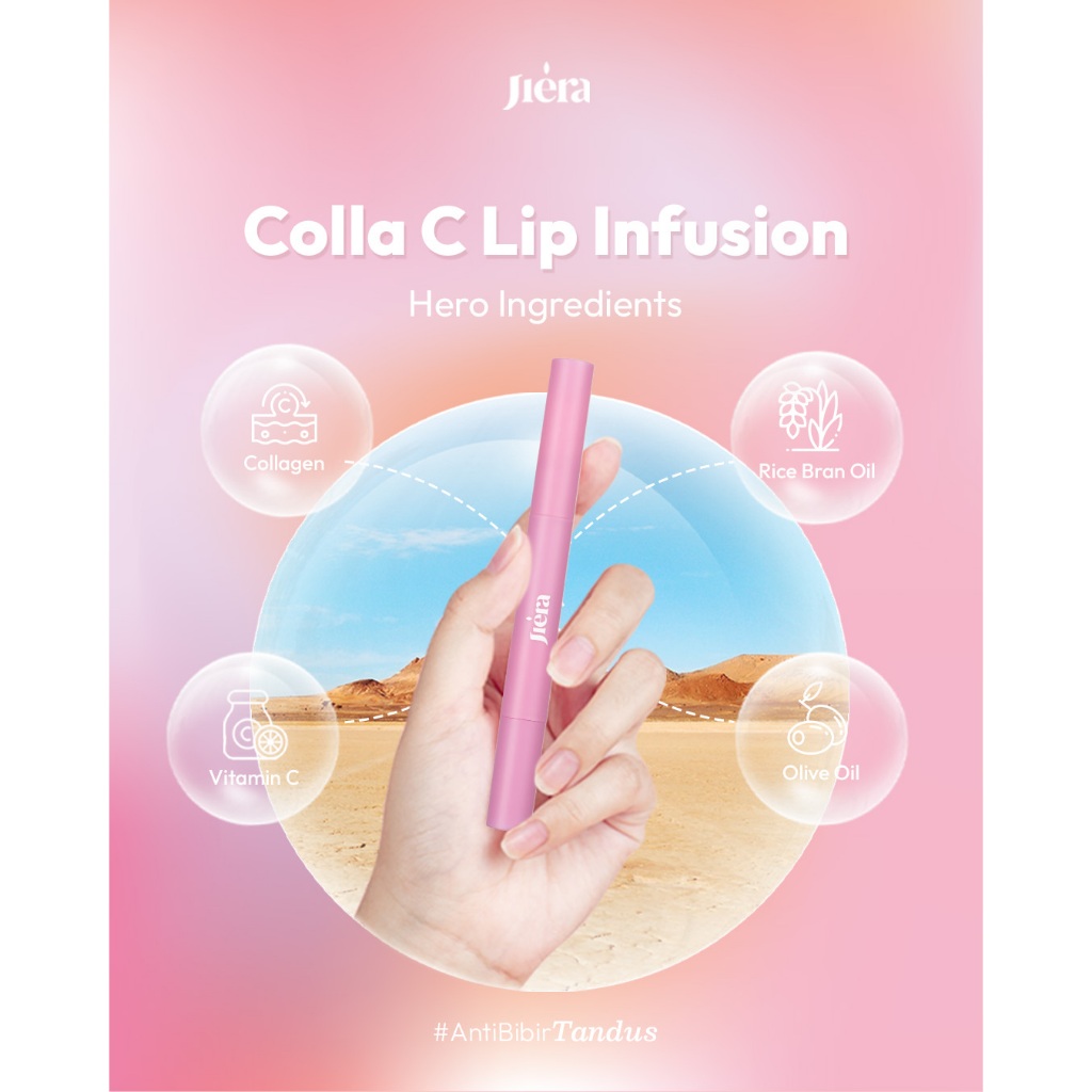 Jual JIERA Colla C Lip Infusion with Vitamin C dan Collagen 3 ml ...