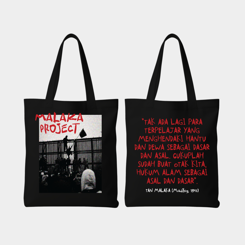 Jual Malaka Project - Totebag Masyarakat Baru Black | Shopee Indonesia