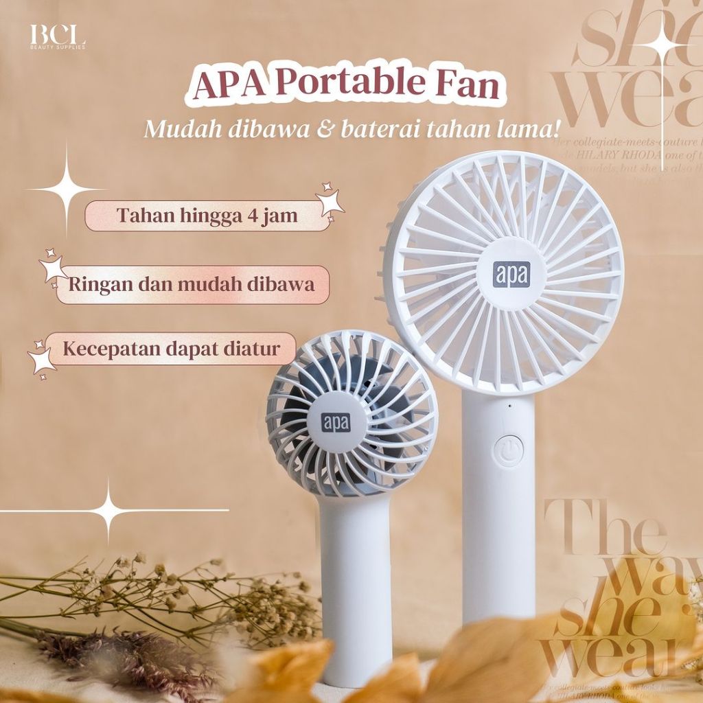 Jual APA Kipas Angin Mini Genggam Portable / Rechargeable Mini Fan ...