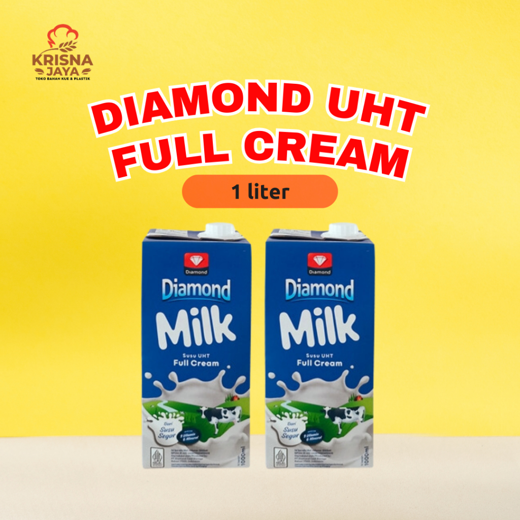 Jual Diamond Susu UHT Full Cream 1 liter | Shopee Indonesia