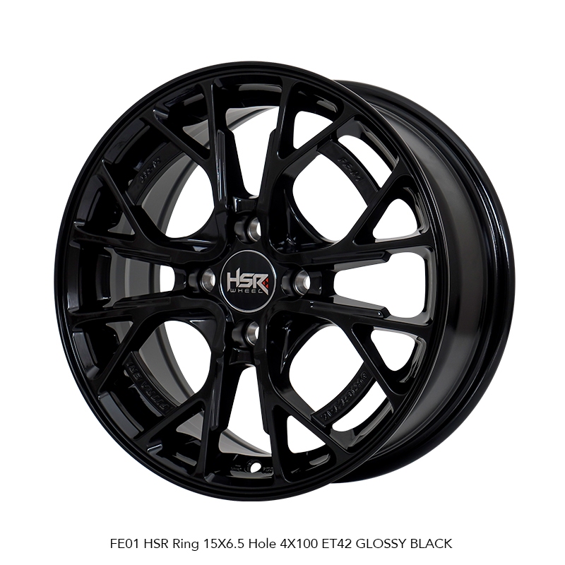 Jual VELG RACING HSR FE01 RING 15 PCD 4X100 MOBIL BRIO AGYA CALYA R15 ...
