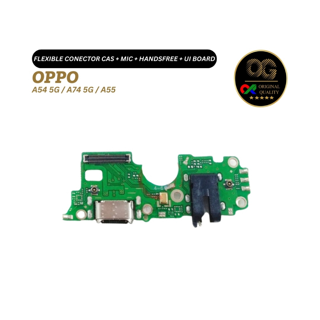 Jual FLEXIBLE OPPO A54 5G / A74 5G / A55 CONECTOR CAS + MIC + HANDSFREE ...