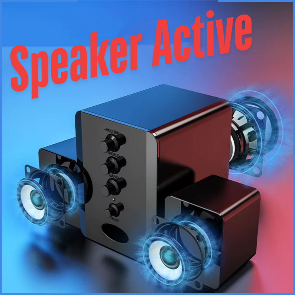 Jual SADA D-202 Speaker Aktif Super Bass Subwoofer Stereo 2.1 with ...