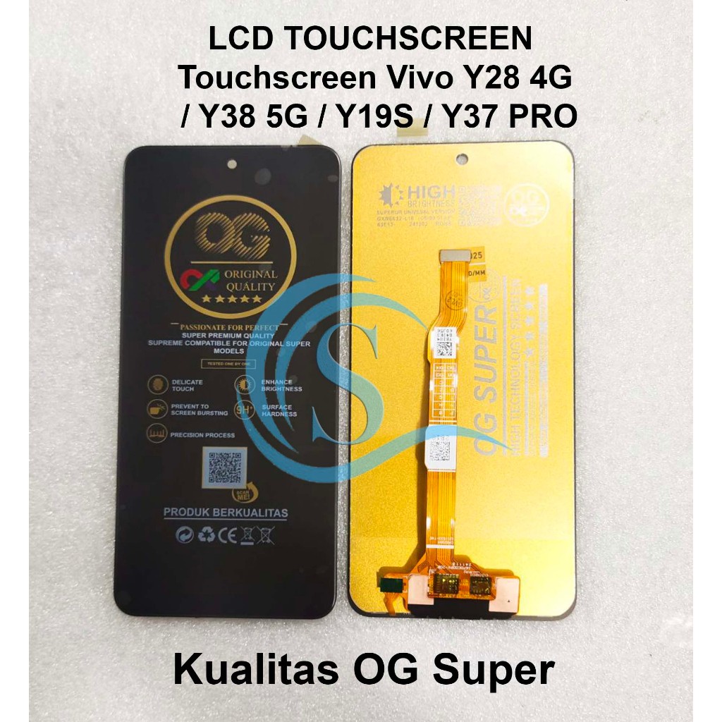 Jual LCD Touchscreen Vivo Y28 4G / Y38 5G / Y19S / Y37 PRO | Shopee Indonesia