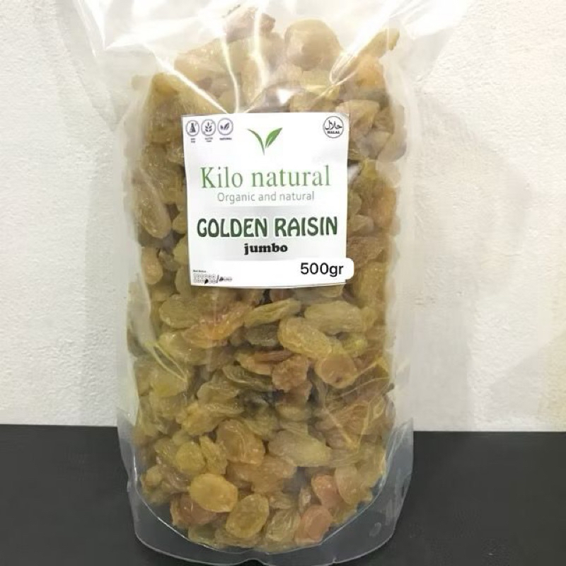 Jual GOLDEN RAISIN JUMBO LION 500 GR | Shopee Indonesia