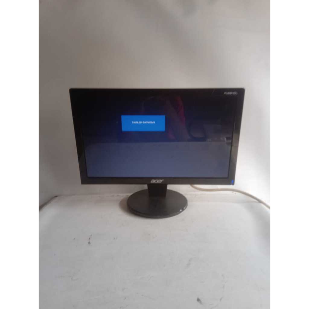 Jual lcd monitor acer p166hql 16inch kondisi minus layar garis putih ...