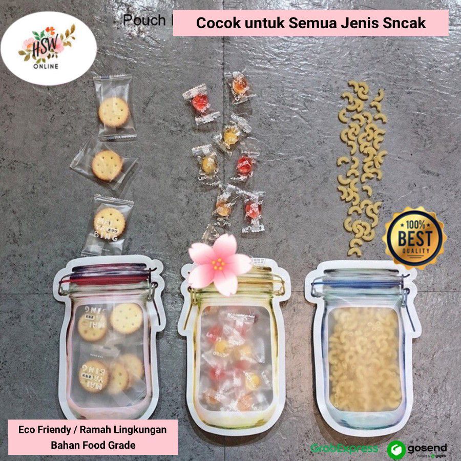 Jual Plastik Standing Pouch Toples Tempat Penyimpanan Makanan Snack ...