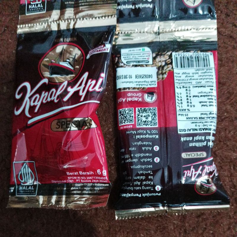 Jual KOPI KAPAL API SPESIAL MINI 6GR ISI 10 SACHET | Shopee Indonesia