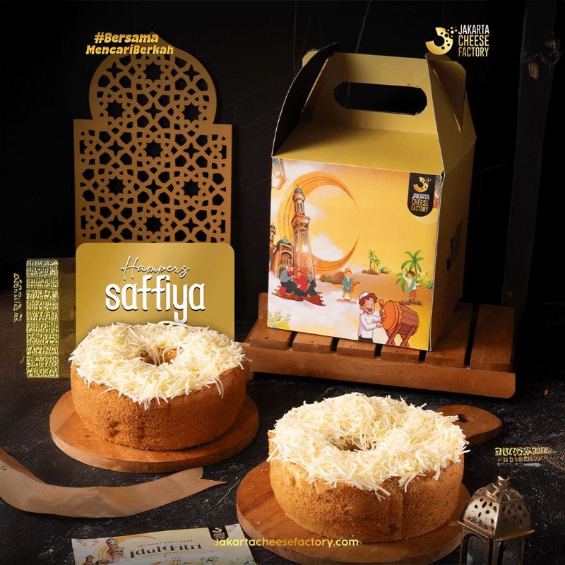 Jual HAMPERS SAFFIYA ISI 2 BOX JAKARTA CHEESE FACTORY | Shopee Indonesia