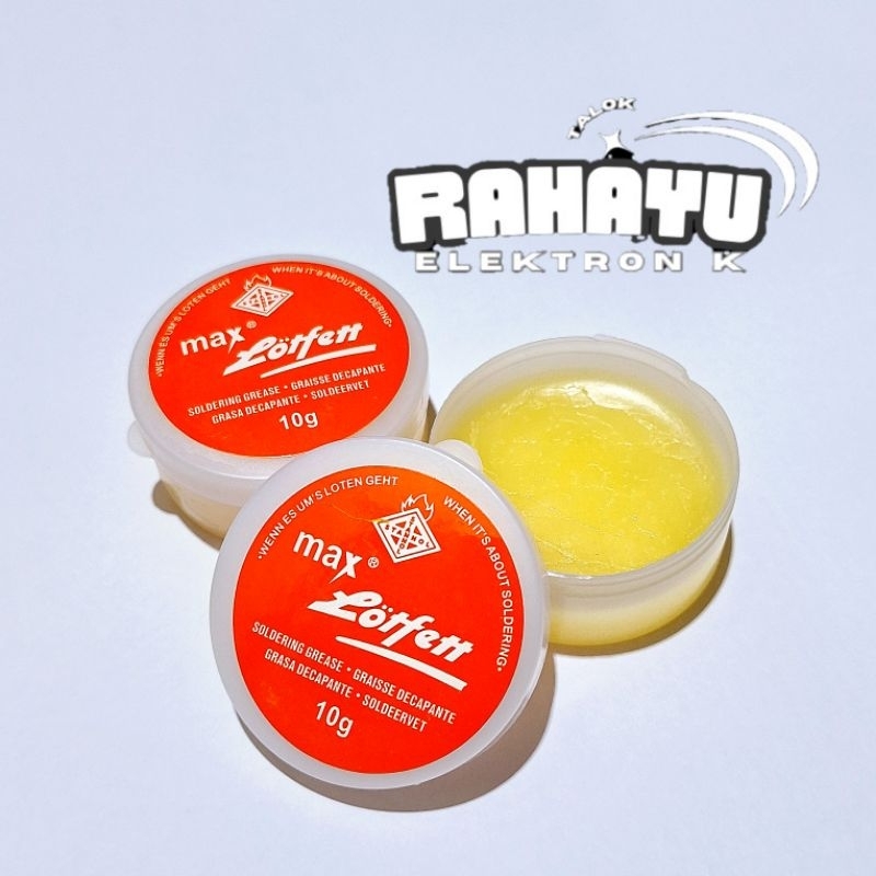 Jual Lotfett 10g MAX Soldering Grease Pasta Solder Minyak Solder Lotfet ...