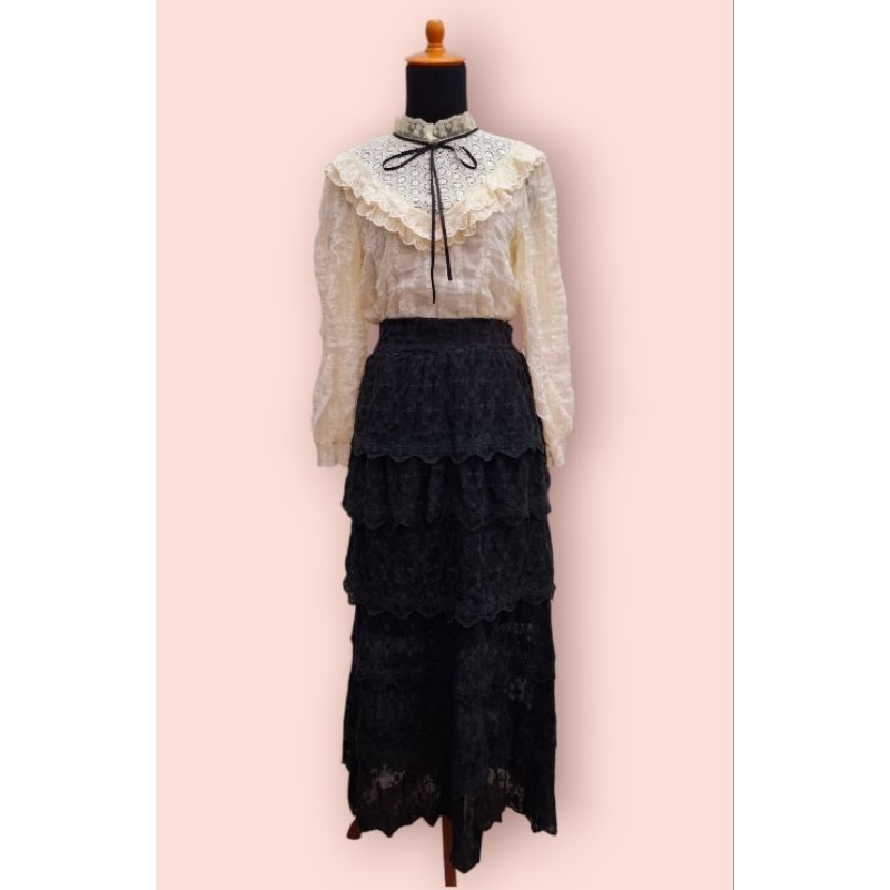 Jual Set Kawaii Lolita Rok Umpak Brand From Axes Femme Ori 100% ...