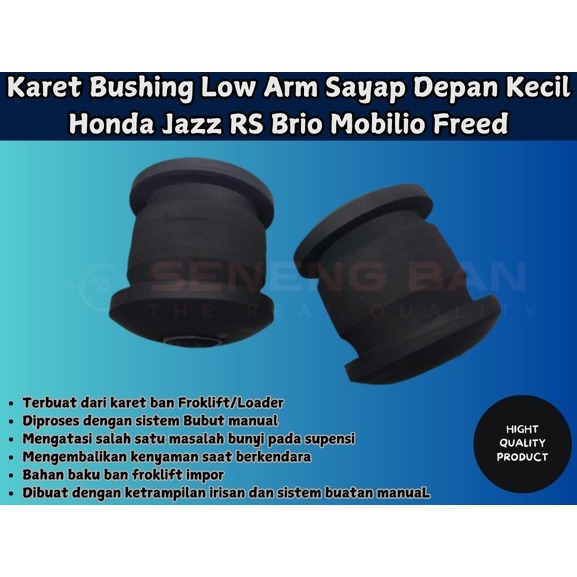 Jual Karet Bushing Low Arm Sayap Depan Kecil Honda Jazz RS Brio Mobilio ...