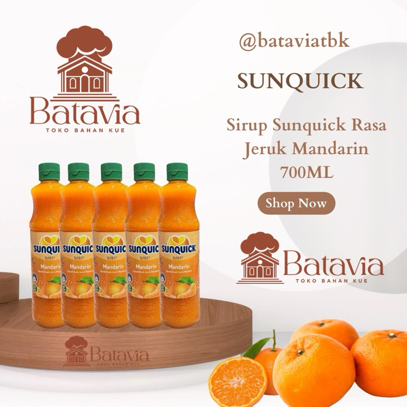 Jual SUNQUICK JERUK MANDARIN JUMBO 700Ml || Rasa Jeruk Mandarin ...