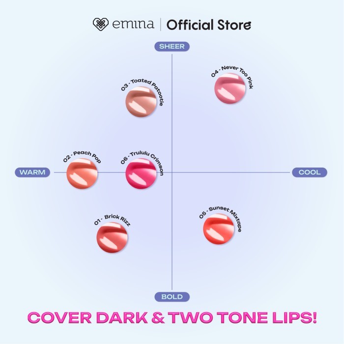 Jual EMINA HYALUPEPTIDE COLOR MELT BALM | Shopee Indonesia