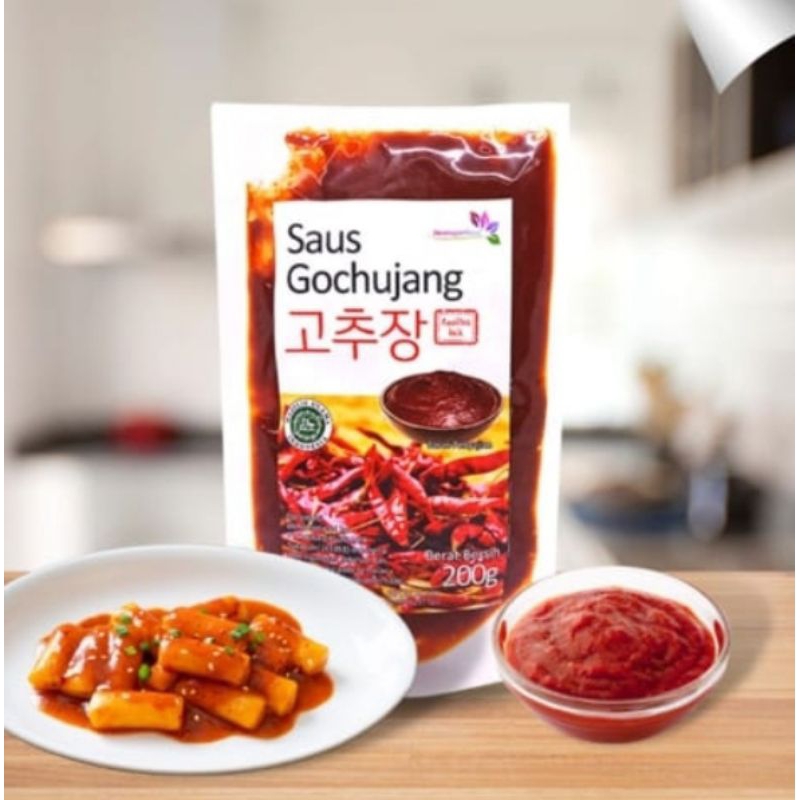 Jual saos gochujang halal 200gr bumbu topukki odeng | Shopee Indonesia