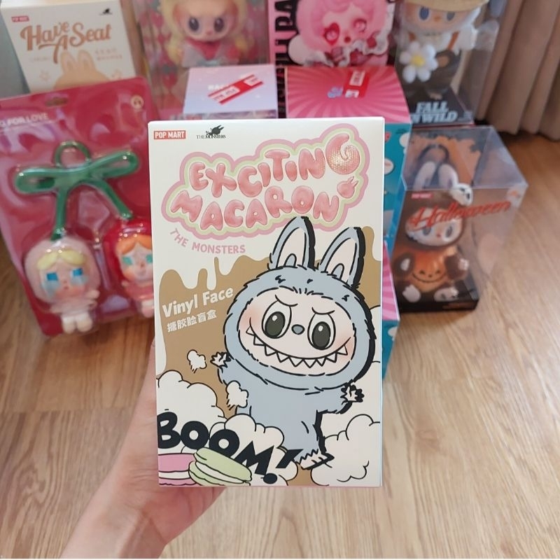 Jual LABUBU THE MONSTER EXCITING MACAROON POP MART | Shopee Indonesia
