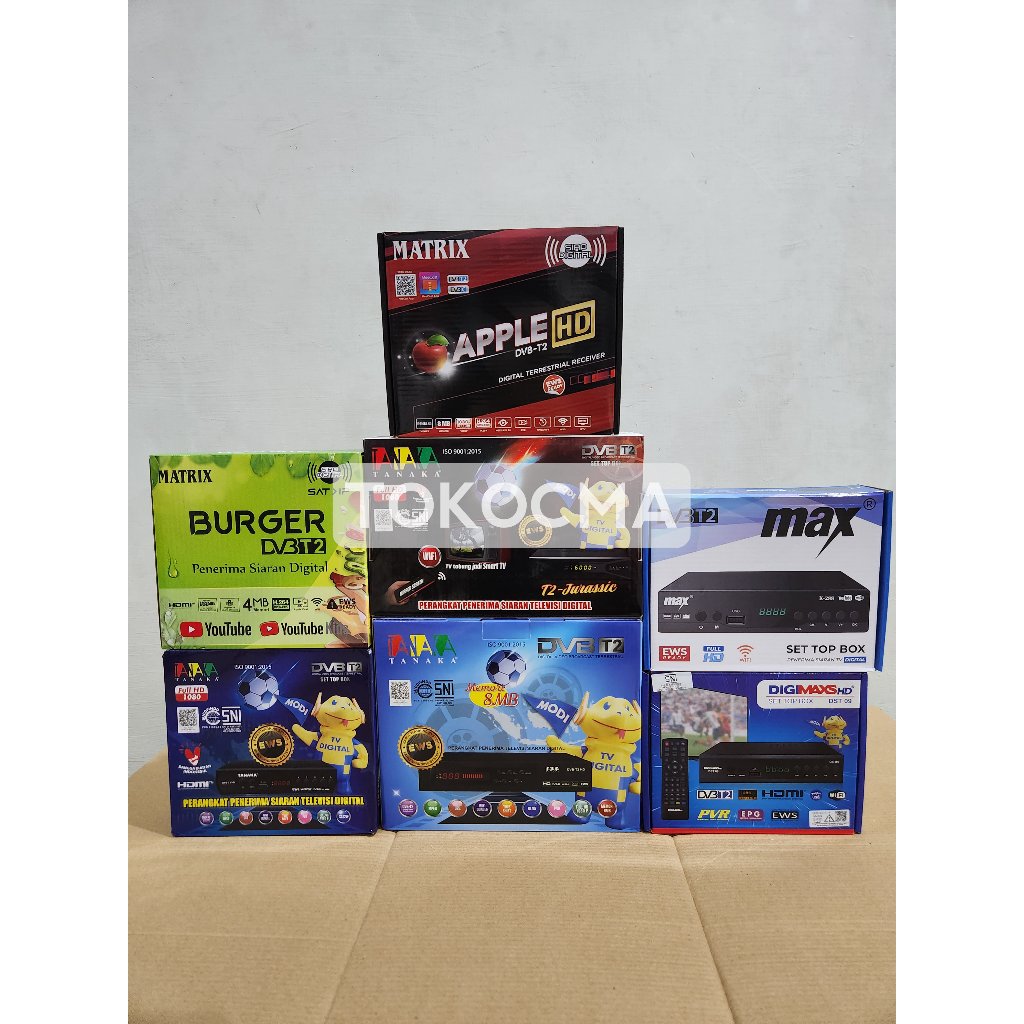 Jual Set Top Box Digital TV DVB-T2 Receiver Full HD STB WiFi HDMI ...