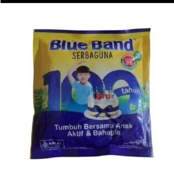 Jual Blue band 1pcs ukuran 1kg | mentega blue band kuning, topping roti ...