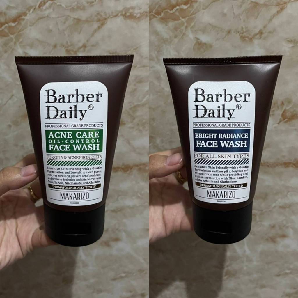 Jual MAKARIZO Barber Daily Acne Care & Oil Control // Bright Radiance ...