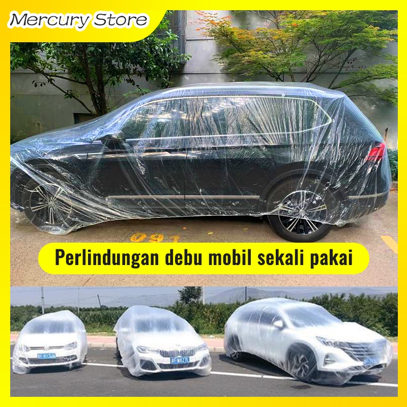 Jual Cover Mobil Transparan Sarung Mobil Bening Tebal Plastik ...