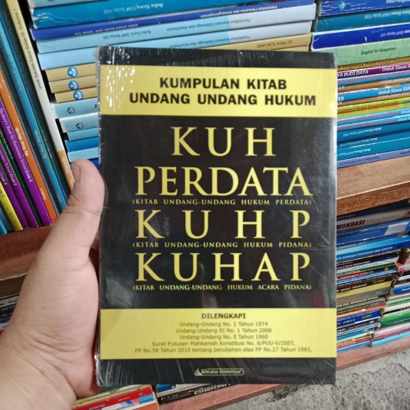 Jual Kumpulan Kitab Undang-Undang Hukum Kuh perdata Kuhp Kuhap | Shopee Indonesia