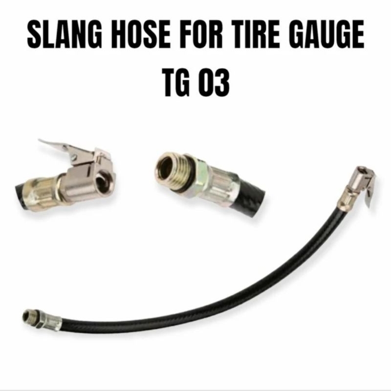 Jual Selang isian angin hose for inflating Gun 3 in 1 Tire Gauge TG 03 ...