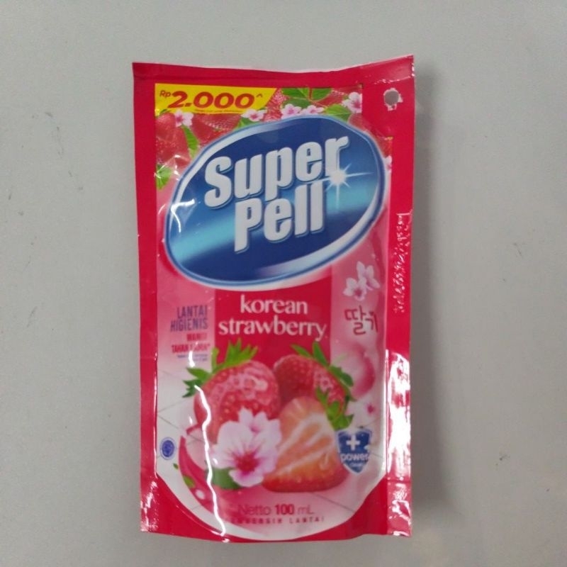 Jual super pell pembersih lantai 100ml (harga per pcs) | Shopee Indonesia