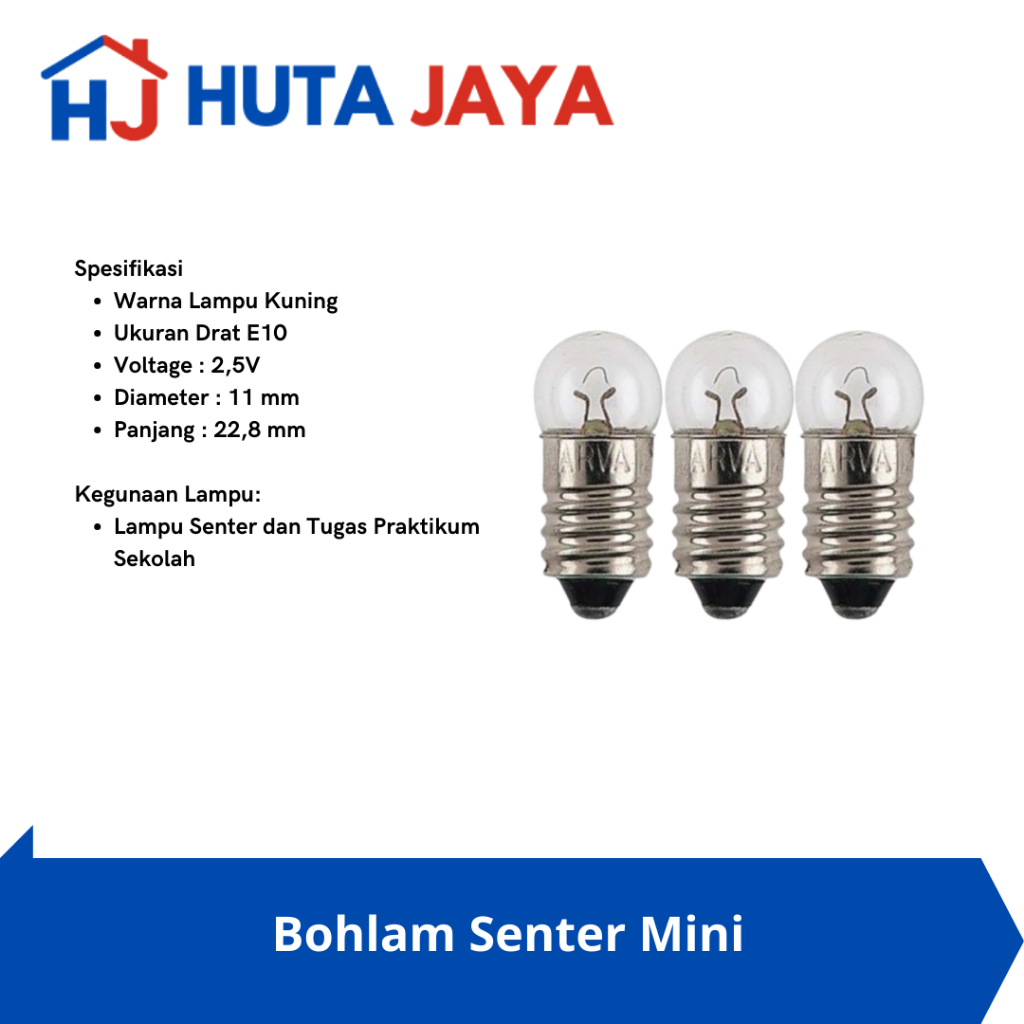 Jual Bohlam Senter Mini 20 box (1 box 100pcs total 2000pcs) | Shopee ...