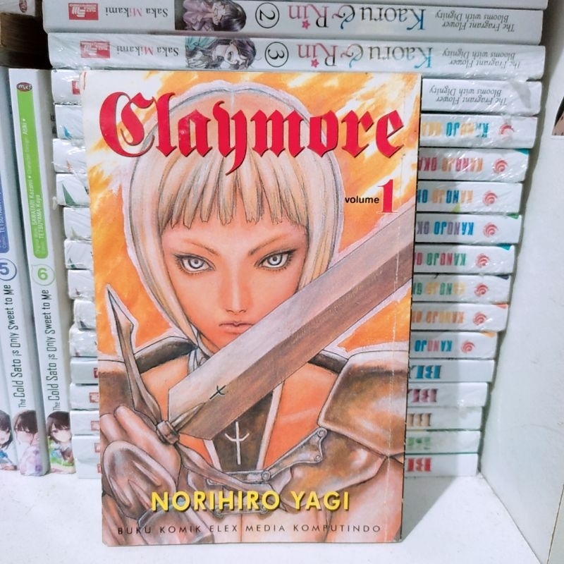 Jual komik claymore vol 1 preloved minus cek deskripsi dan foto ...