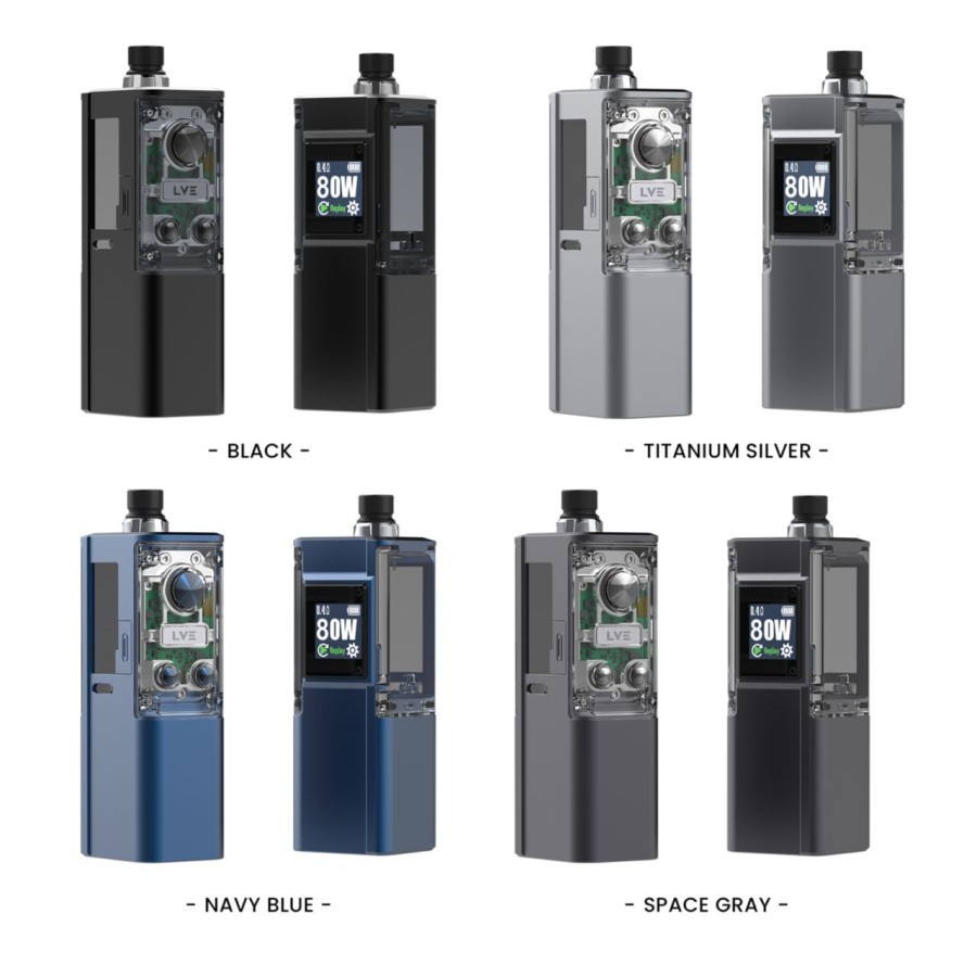 Jual LVE Boson DNA 80C 80W 2200mAh AIO Kit by LVE MOD | Shopee Indonesia