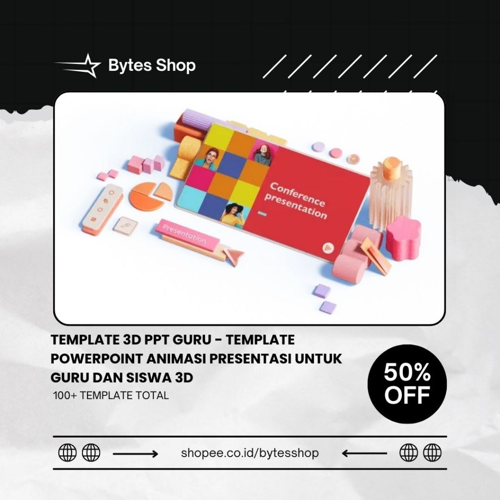Jual TEMPLATE 3D PPT GURU - Template Powerpoint Animasi Presentasi Untuk Guru dan Siswa 3D ...