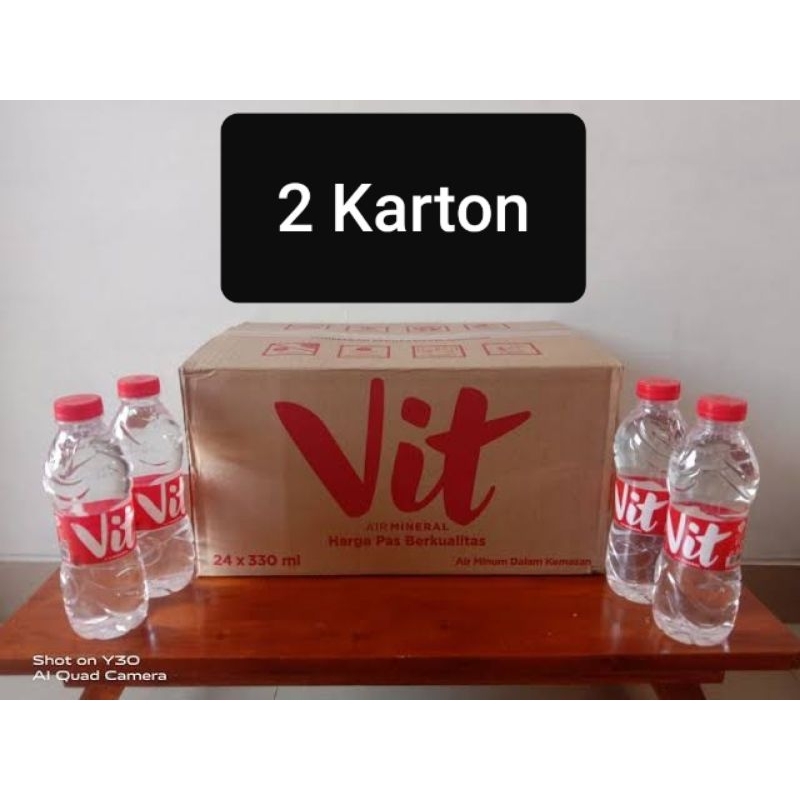 Jual Vit botol 330ml 2 karton (48pcs) | Shopee Indonesia