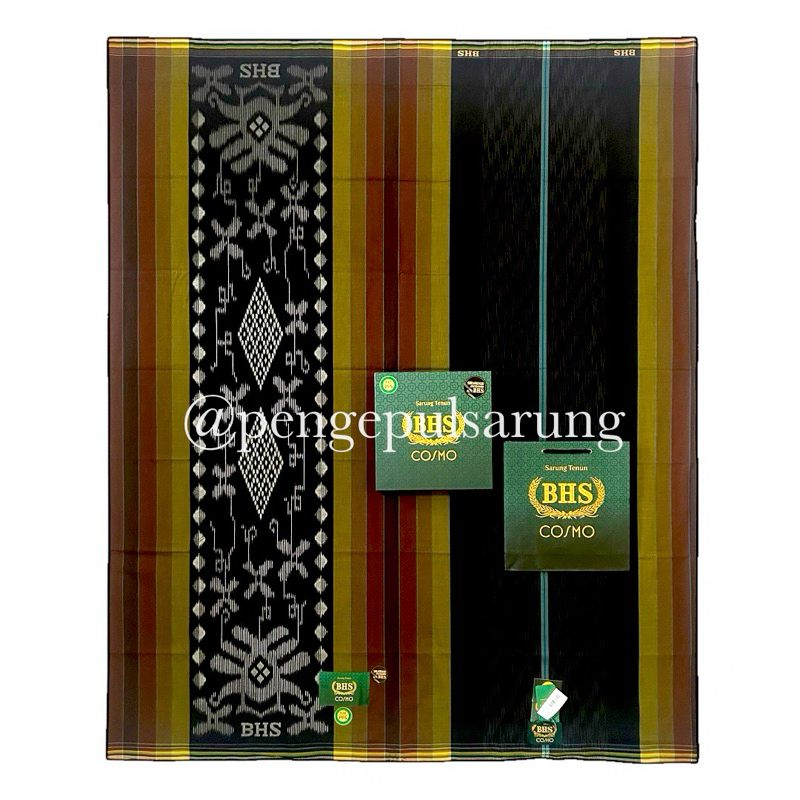 Jual Sarung BHS Cosmo Gold Motif K26 PPS Warna Seri Original | Shopee ...