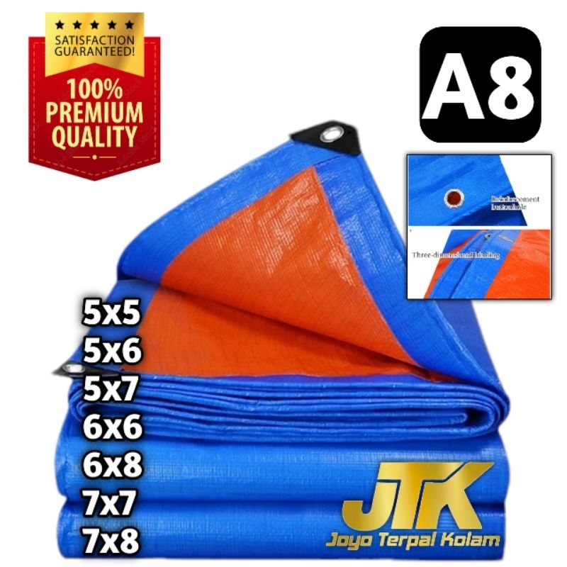 Jual TERPAL A8 KOREA ukuran jumbo tebal murah 6x8 6x12 8x8 8x10 8x12 ...