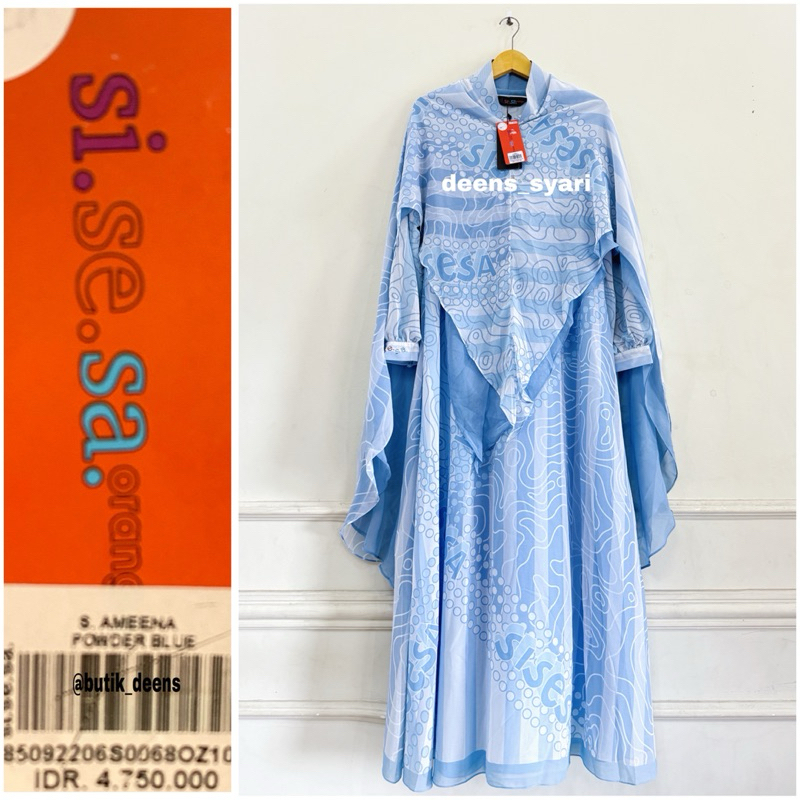Jual Sisesa set Ameena powder blue | Shopee Indonesia