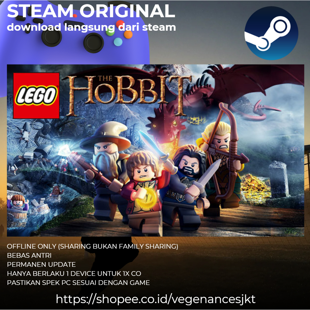 Jual LEGO The Hobbit FULL DLC Offline PC Game Original + Latest ...