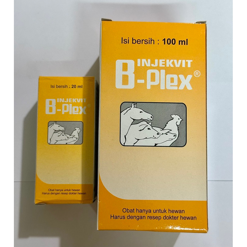 Jual INJEKVIT B PLEX B KOMPLEK 100 ml MEDION Meningkatkan Produktivitas ...